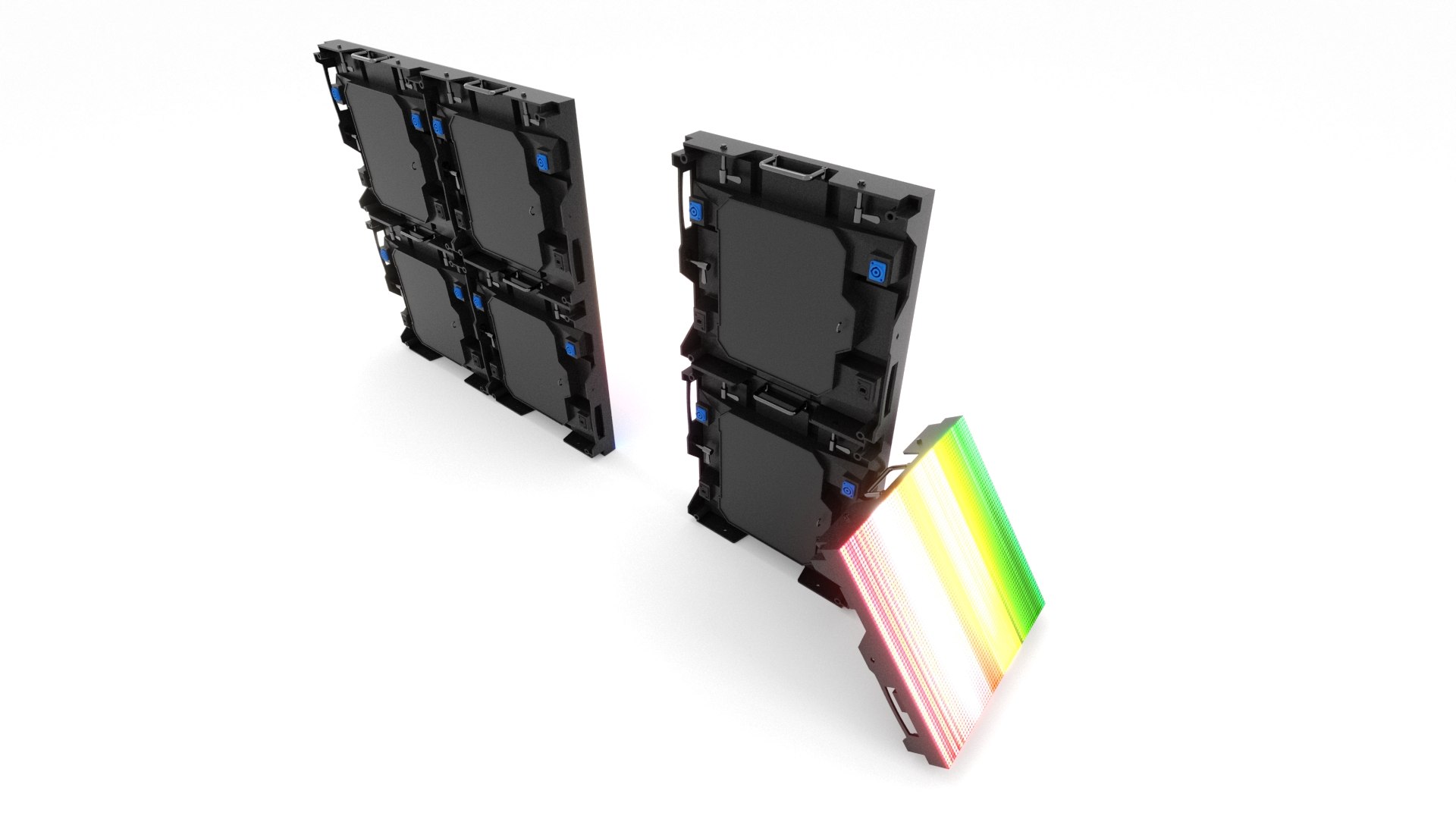 3D Led Screen Display Panel Monitor - TurboSquid 2125988