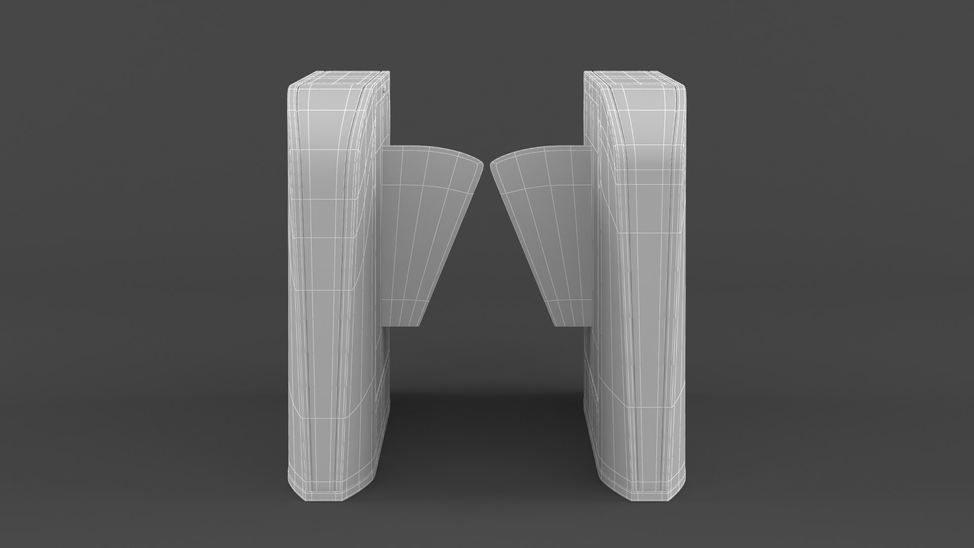 Turnstile Gate 3D model - TurboSquid 2167491