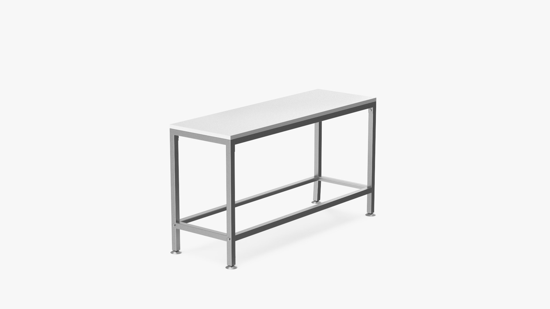Low Shelf Silver 3D Model - TurboSquid 2247463
