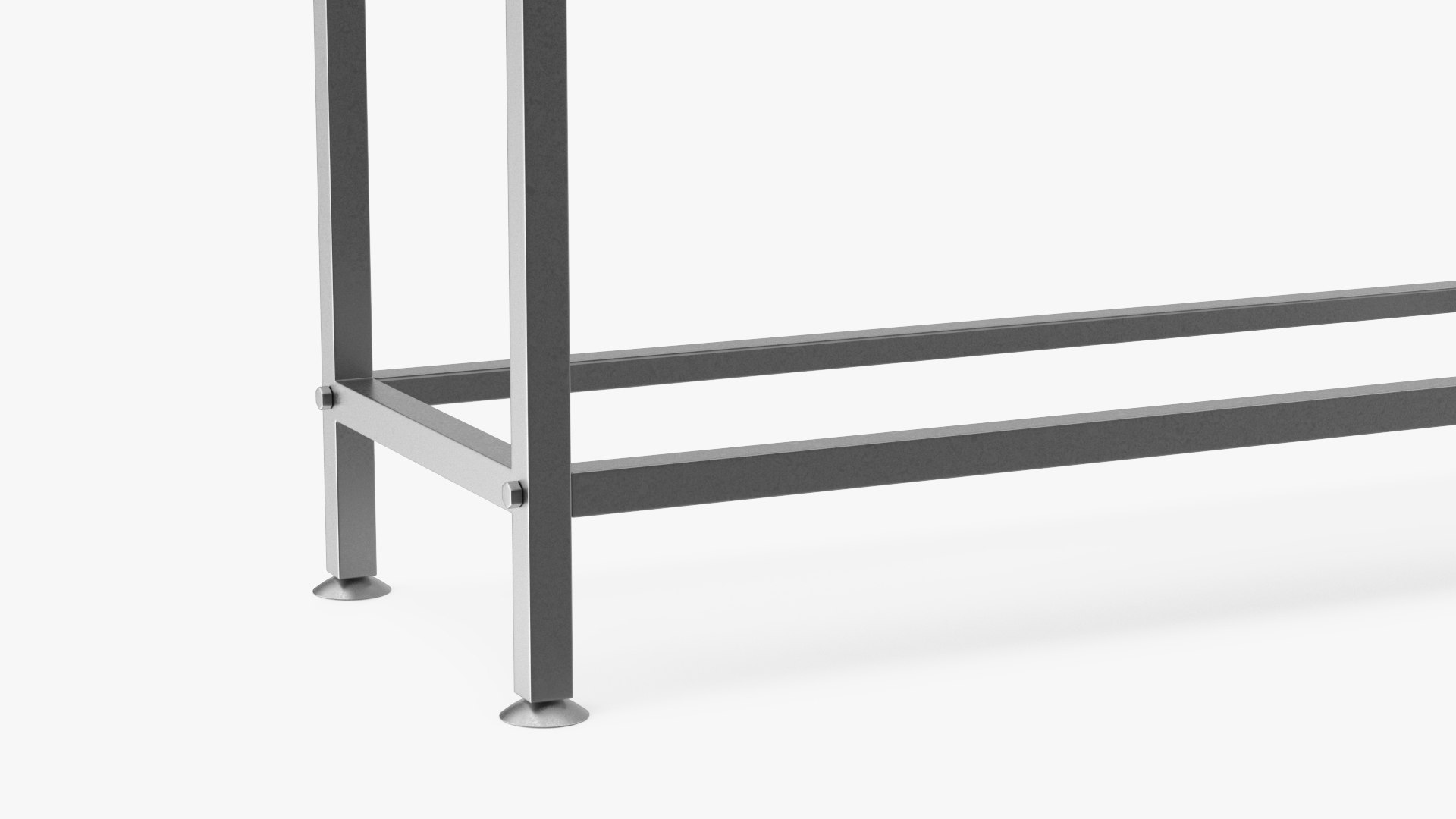 Low Shelf Silver 3D Model - TurboSquid 2247463