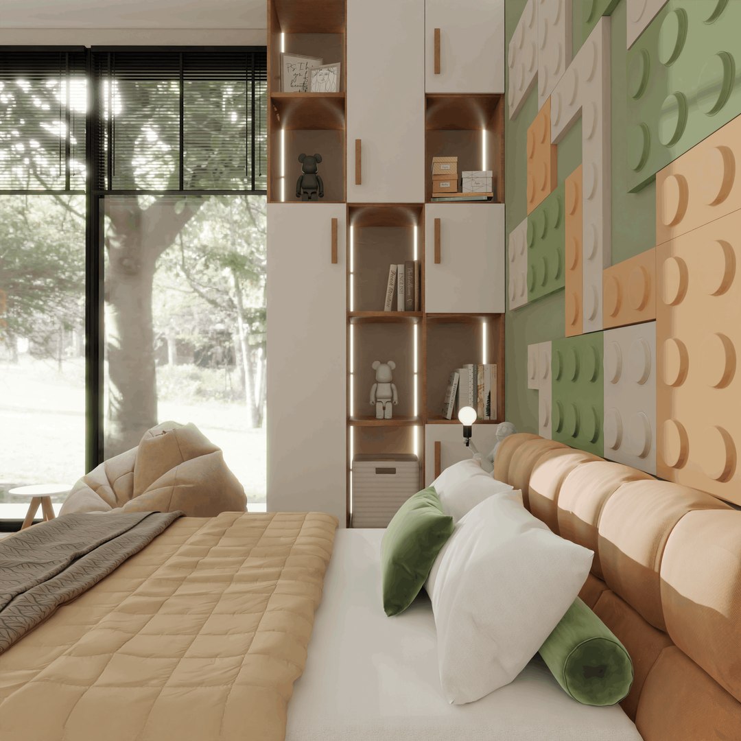 Kids Room 3 Blender Scene 3D Model - TurboSquid 2305364