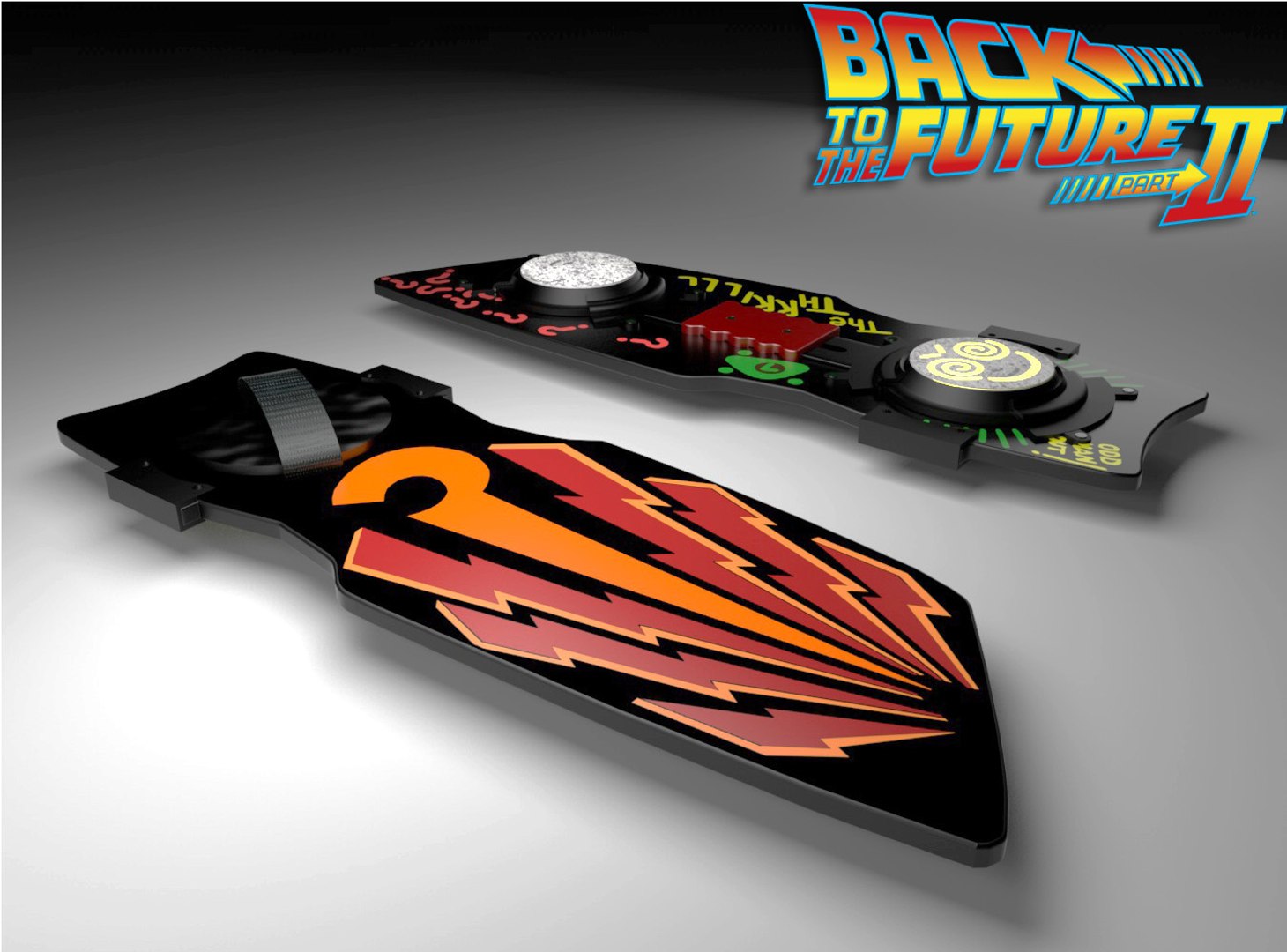 Bttf Hoverboards O 3d Model