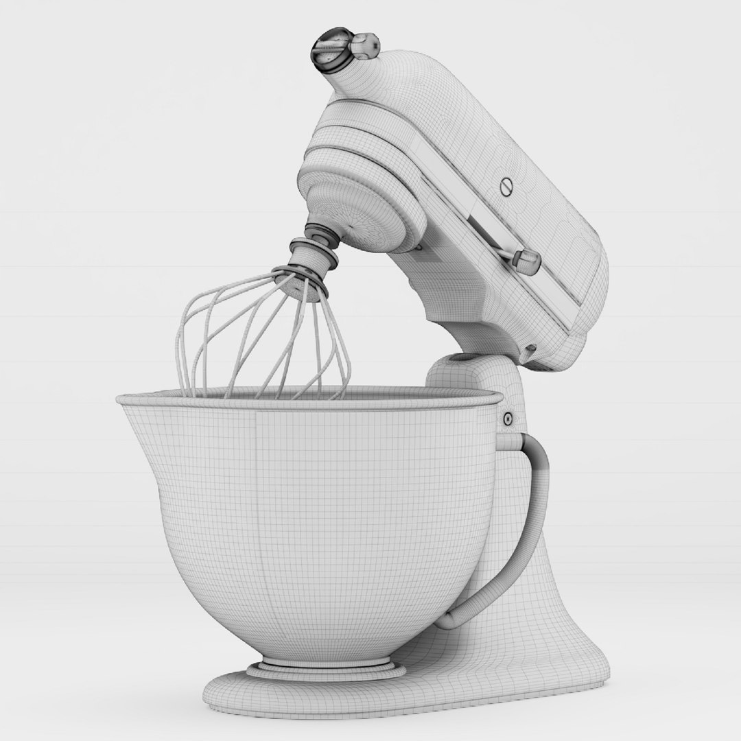 3D KitchenAid StandMixer -02 - TurboSquid 2169438