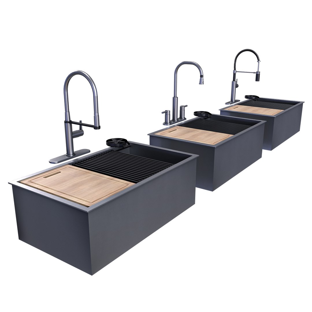 Sink 3D model - TurboSquid 2159826