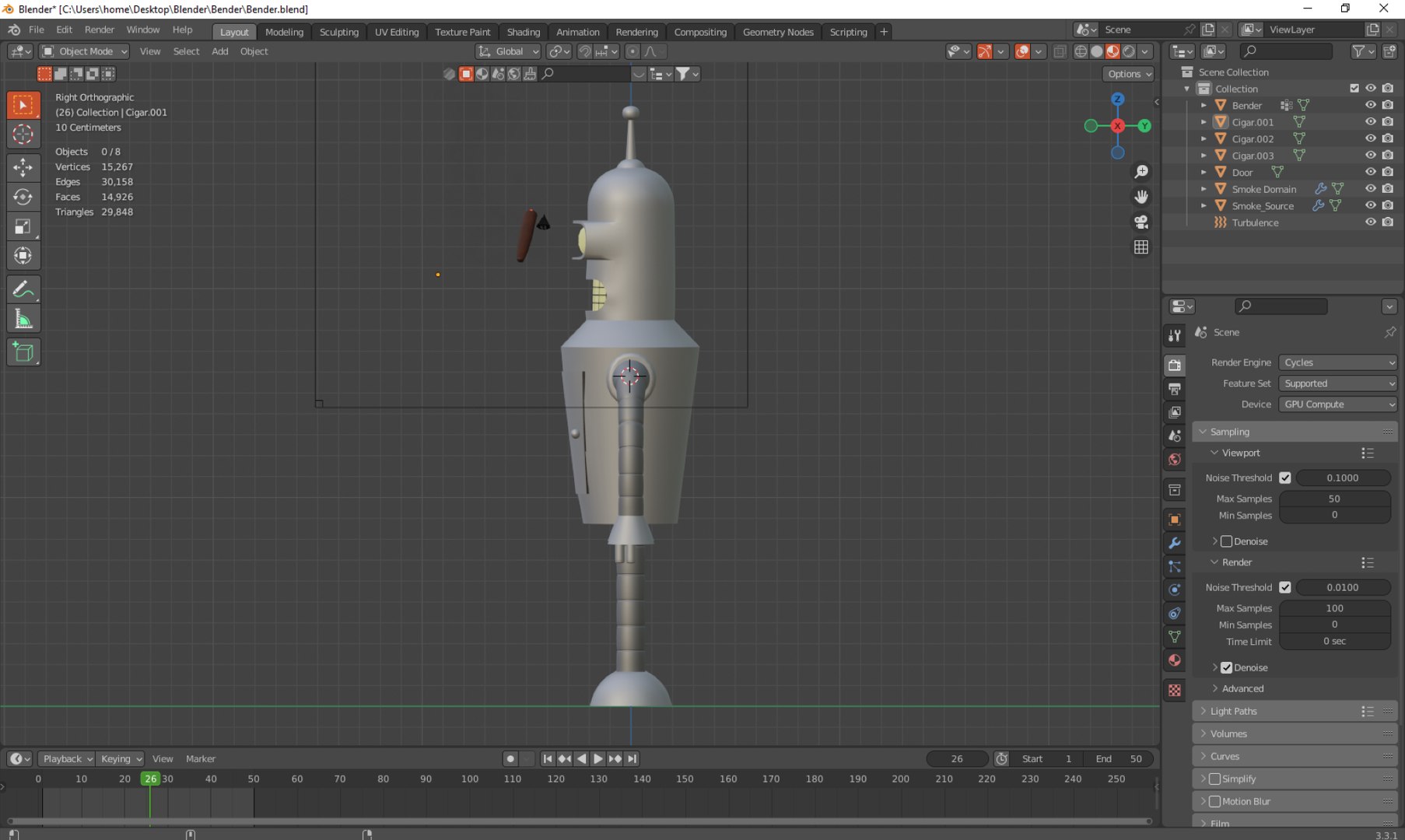 Bender 3D Model - TurboSquid 2014107