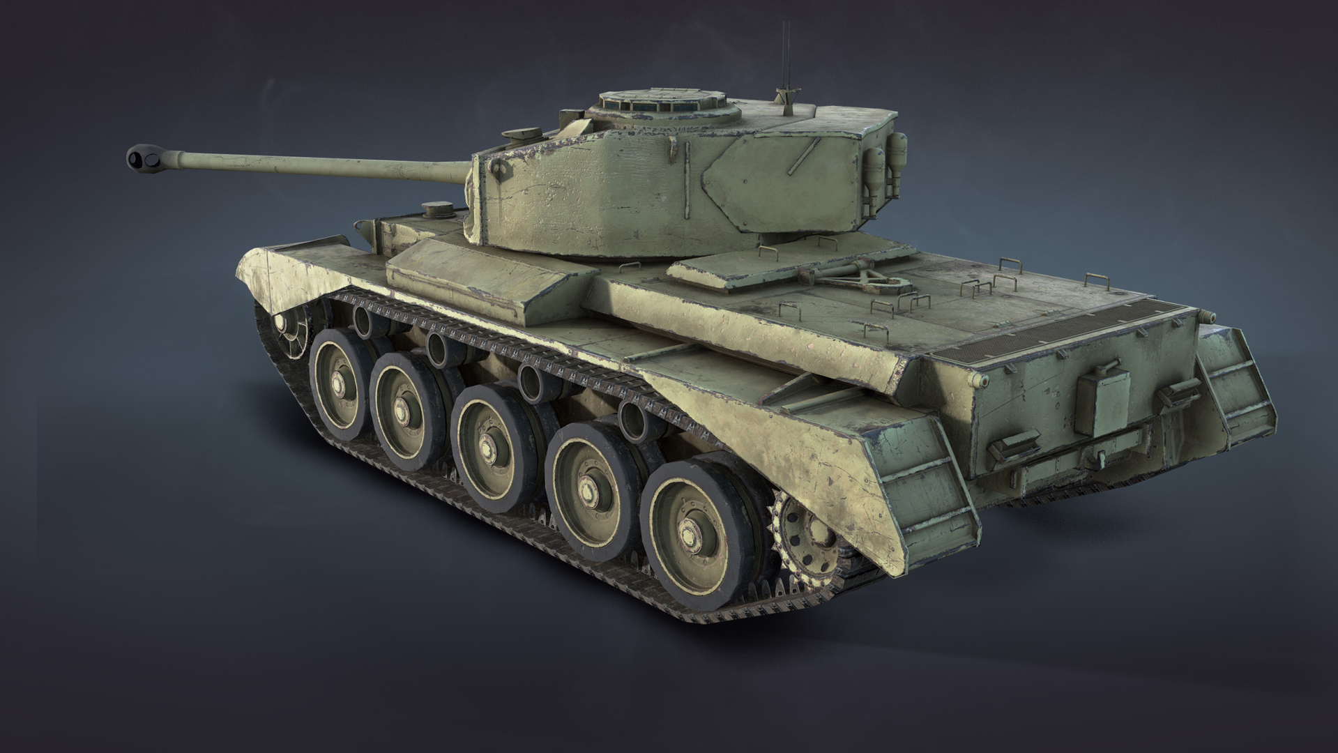 Tank comet a34 3D - TurboSquid 1673438