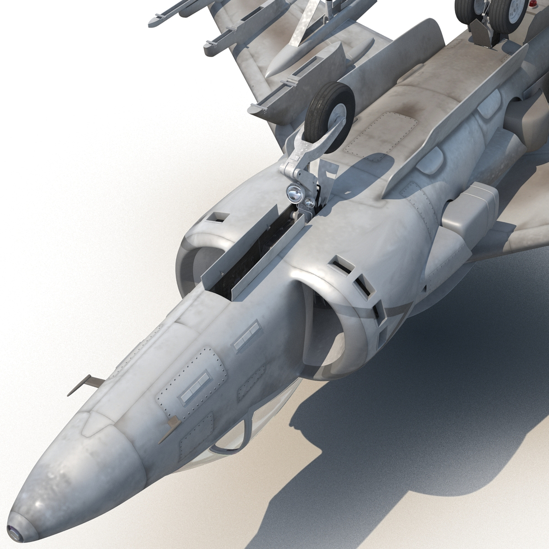 3d mcdonnell douglas av-8b harrier