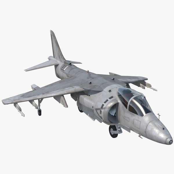 modelo 3d McDonnell Douglas AV-8B Harrier II - TurboSquid 848431
