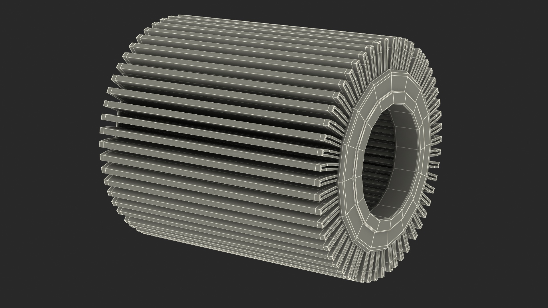 3D Oil Filter Element - TurboSquid 1587404