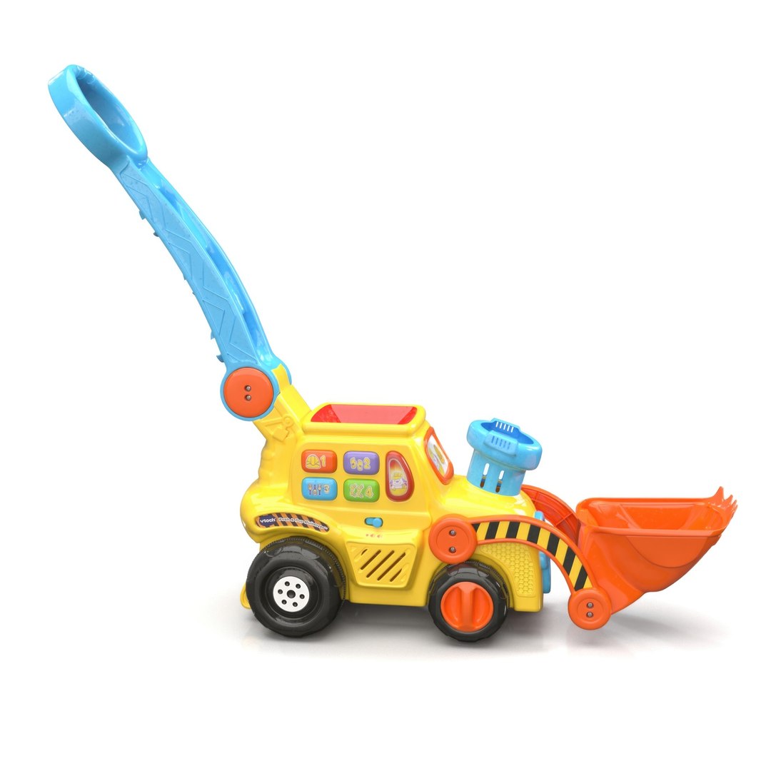 Vtech Push And Pop Bulldozer PBR 3D Model - TurboSquid 2228034