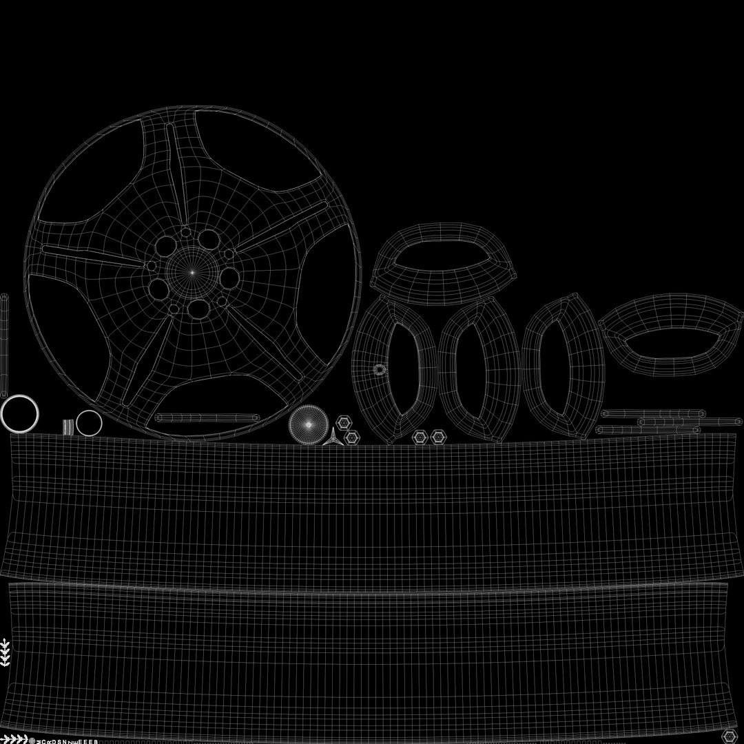 Mercedes Maybach S 580 4MATIC Rim 3D Model - TurboSquid 1989500