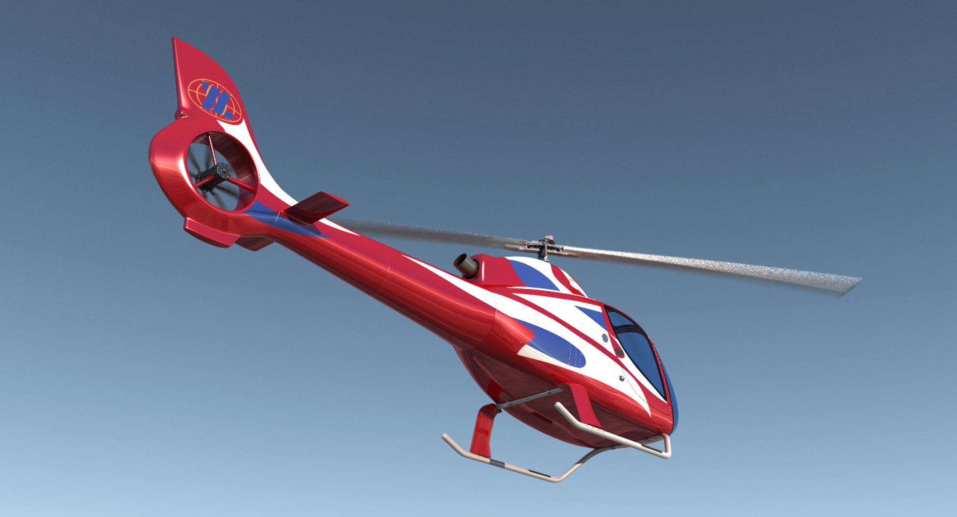 Helicopter rt216 rigged 3D - TurboSquid 1157630