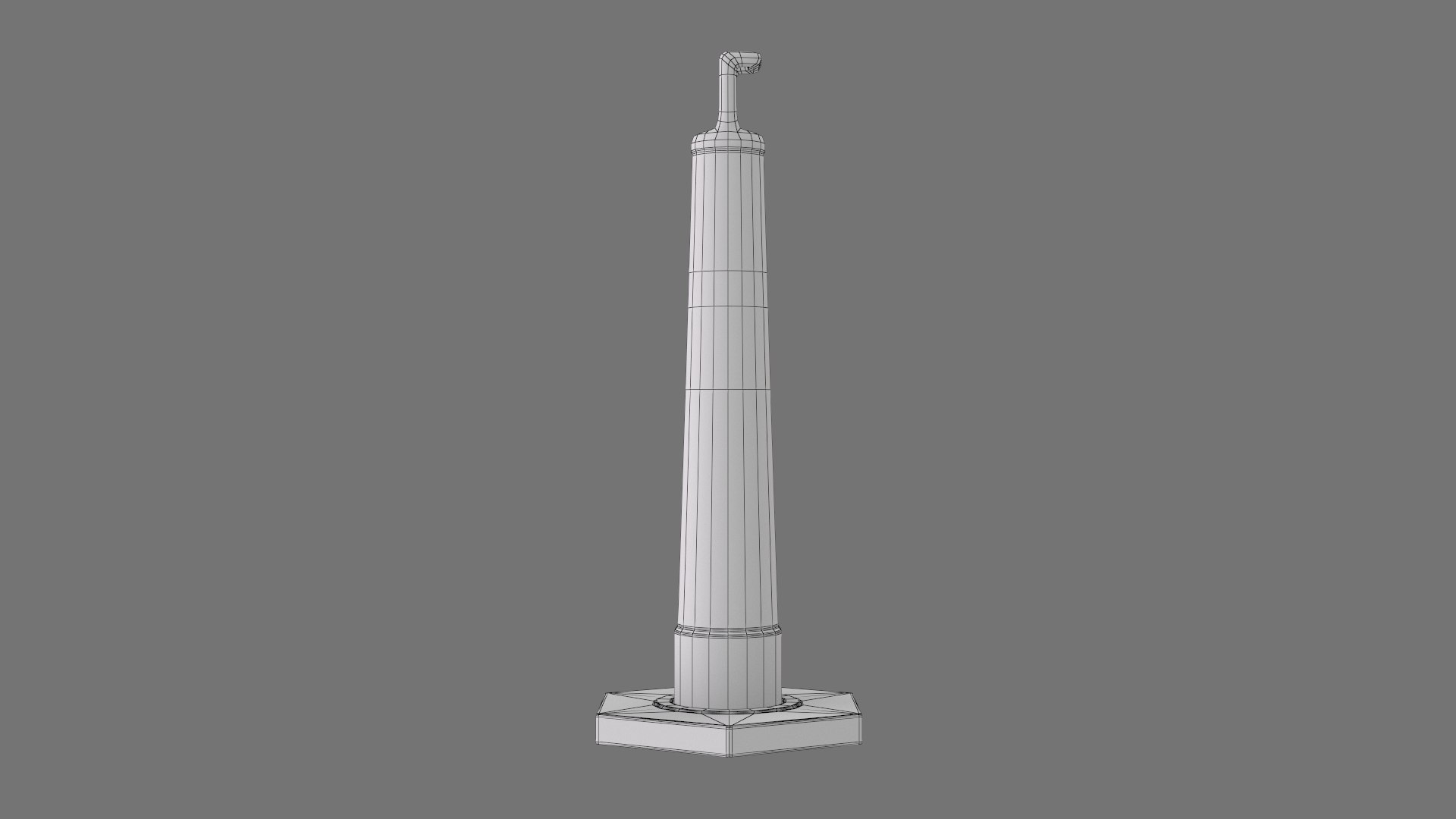3D Portable Bollard - TurboSquid 1593885