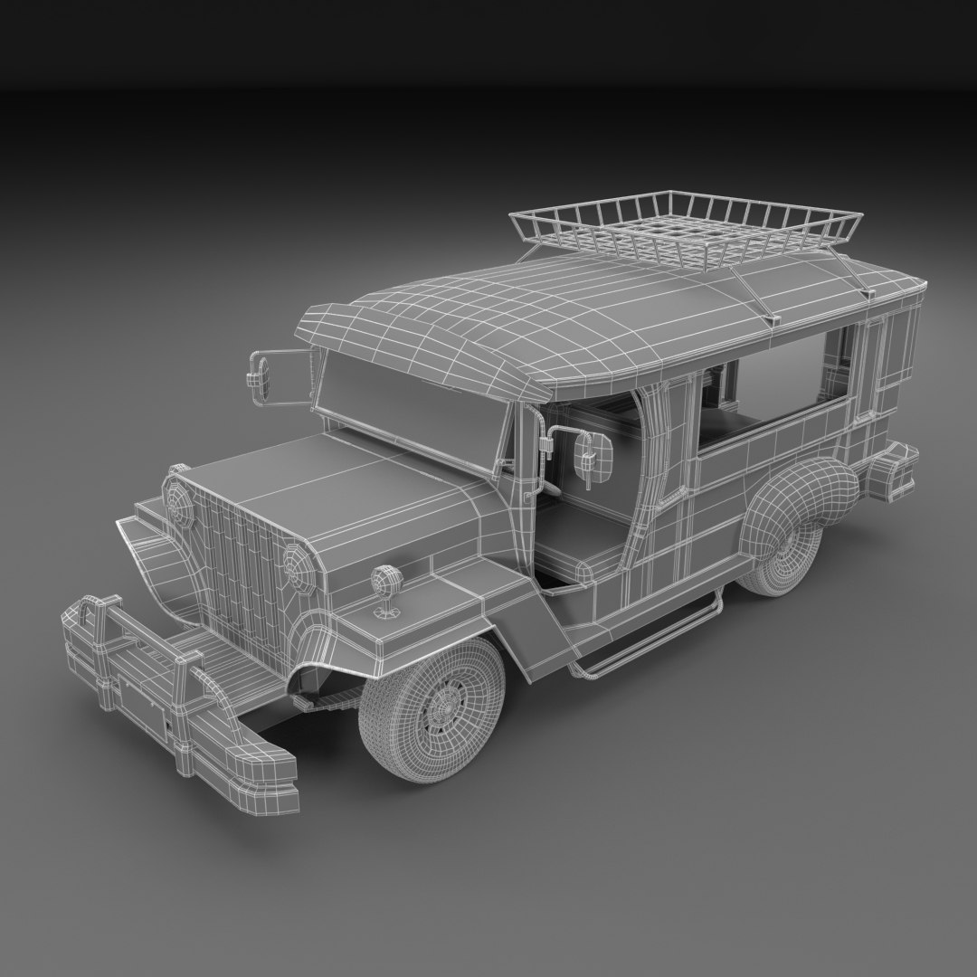 3D Philippine Jeepney - TurboSquid 1568469
