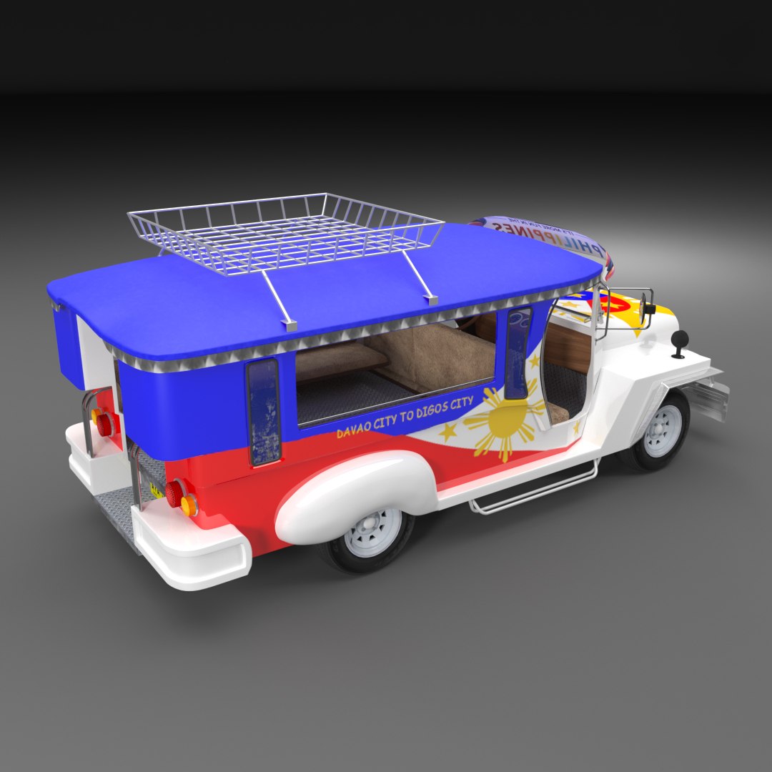 3D Philippine Jeepney - TurboSquid 1568469