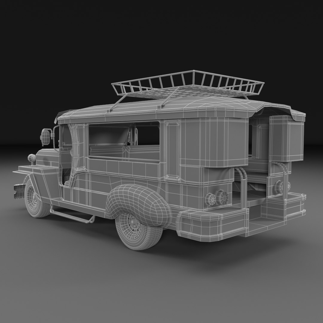 3D Philippine Jeepney - TurboSquid 1568469
