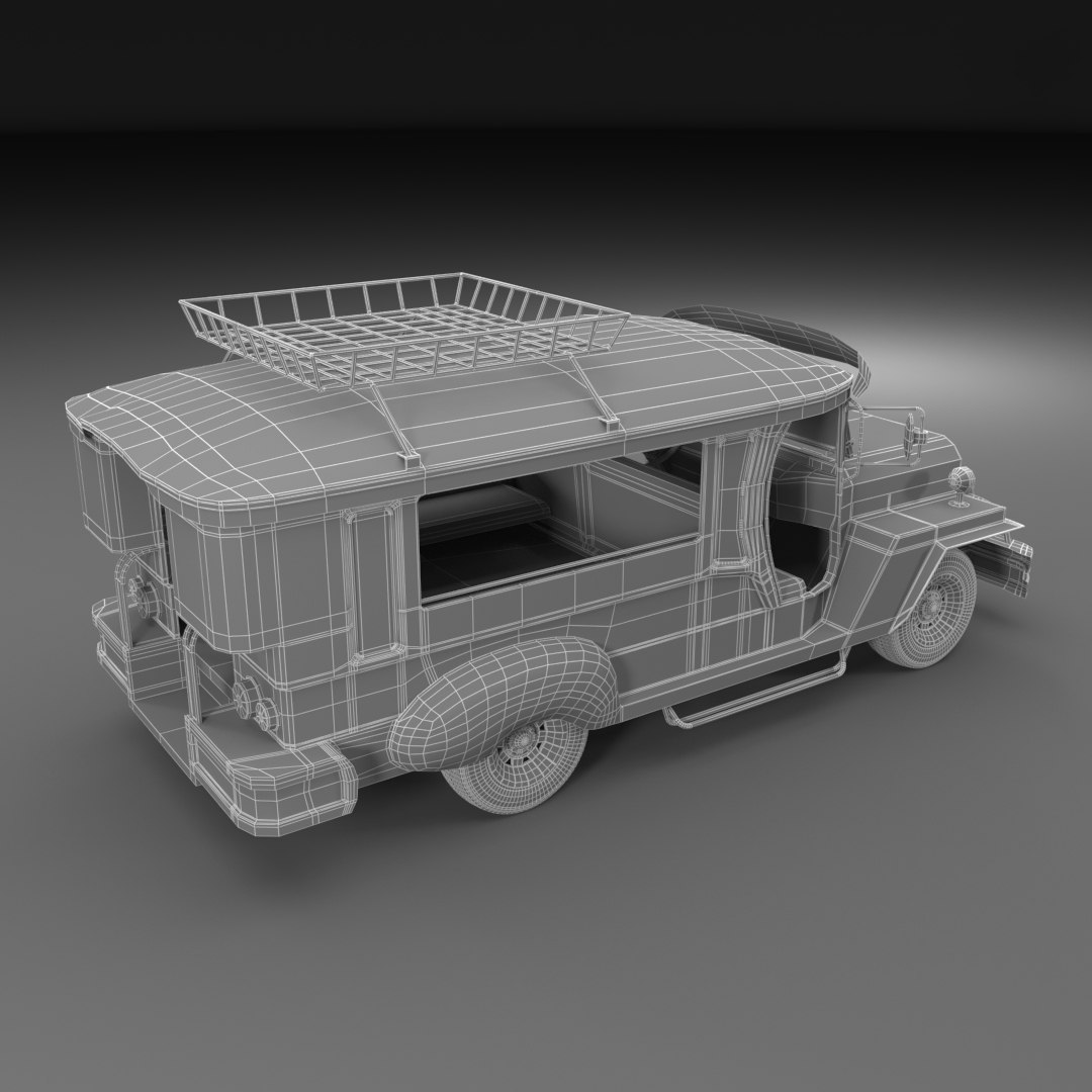 3D Philippine Jeepney - TurboSquid 1568469