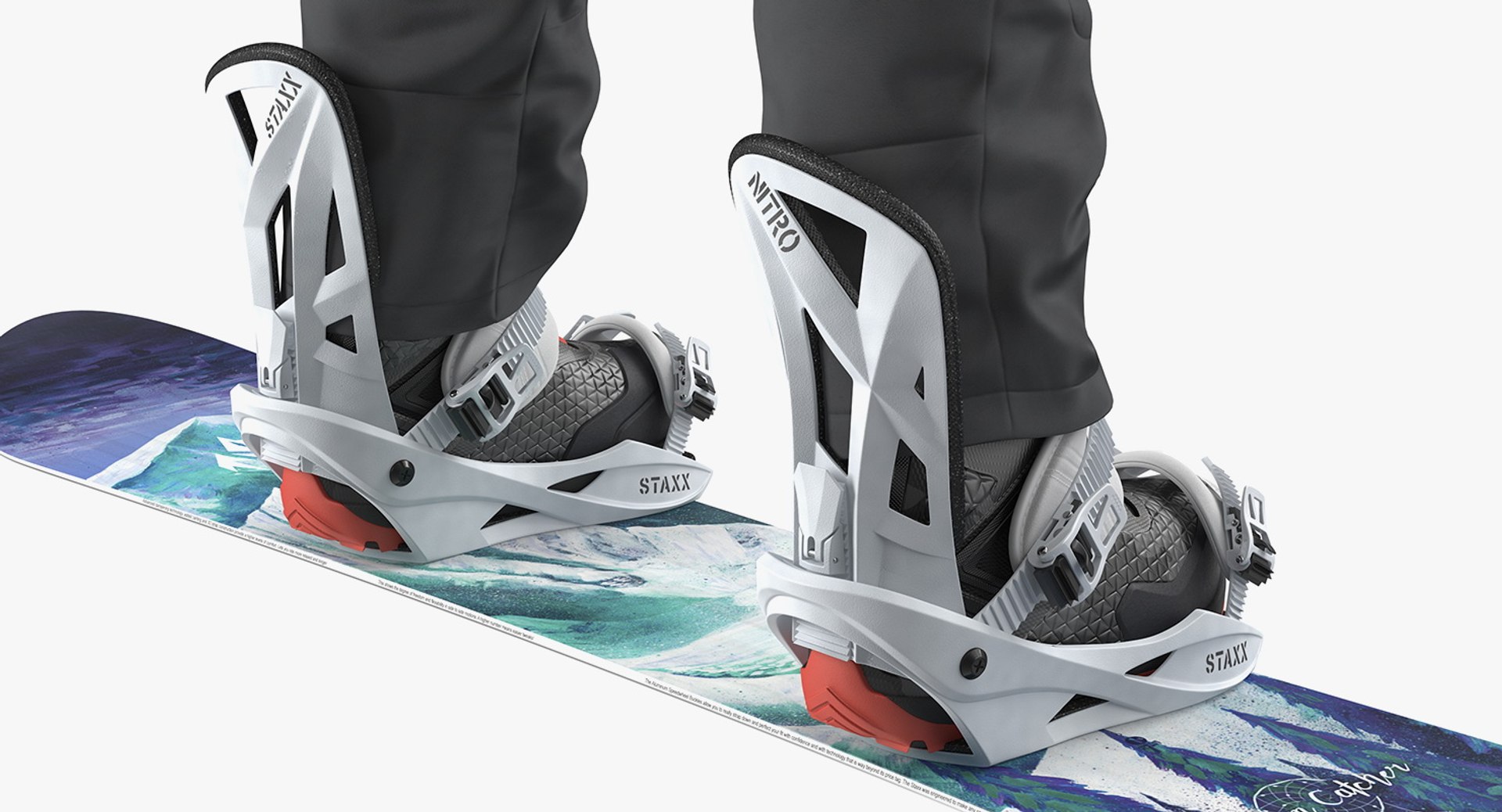 3D snowboarder board mountain snow model - TurboSquid 1375795