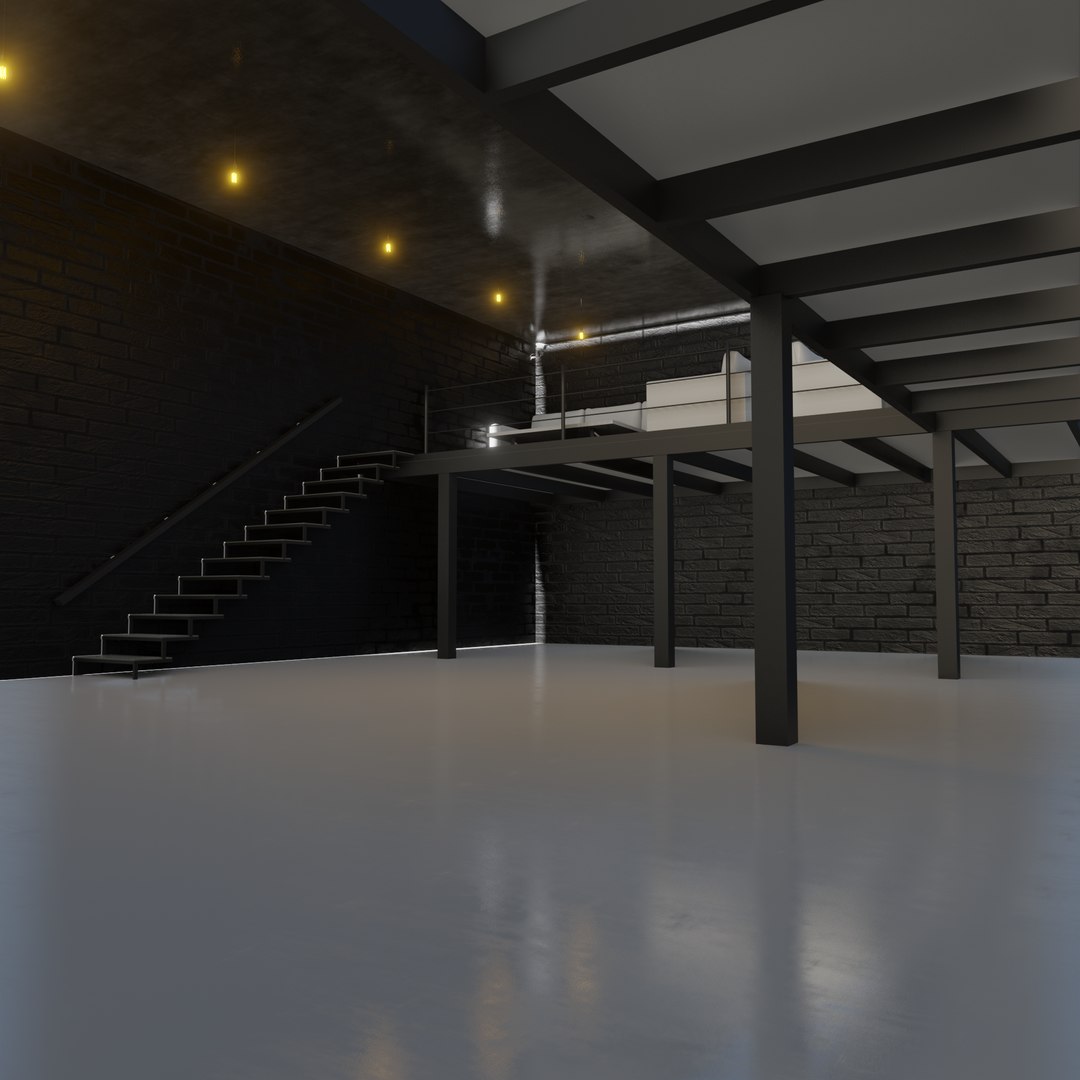 Loft Business 3D Model - TurboSquid 1889242