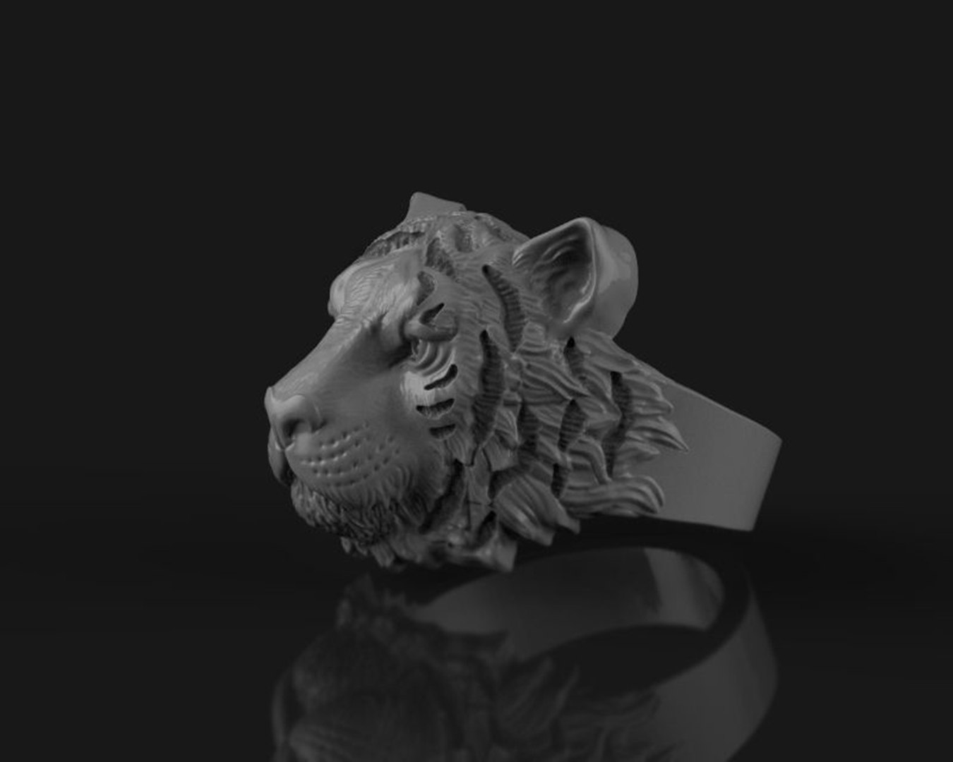 Ring Tiger 3D Model - TurboSquid 1981812