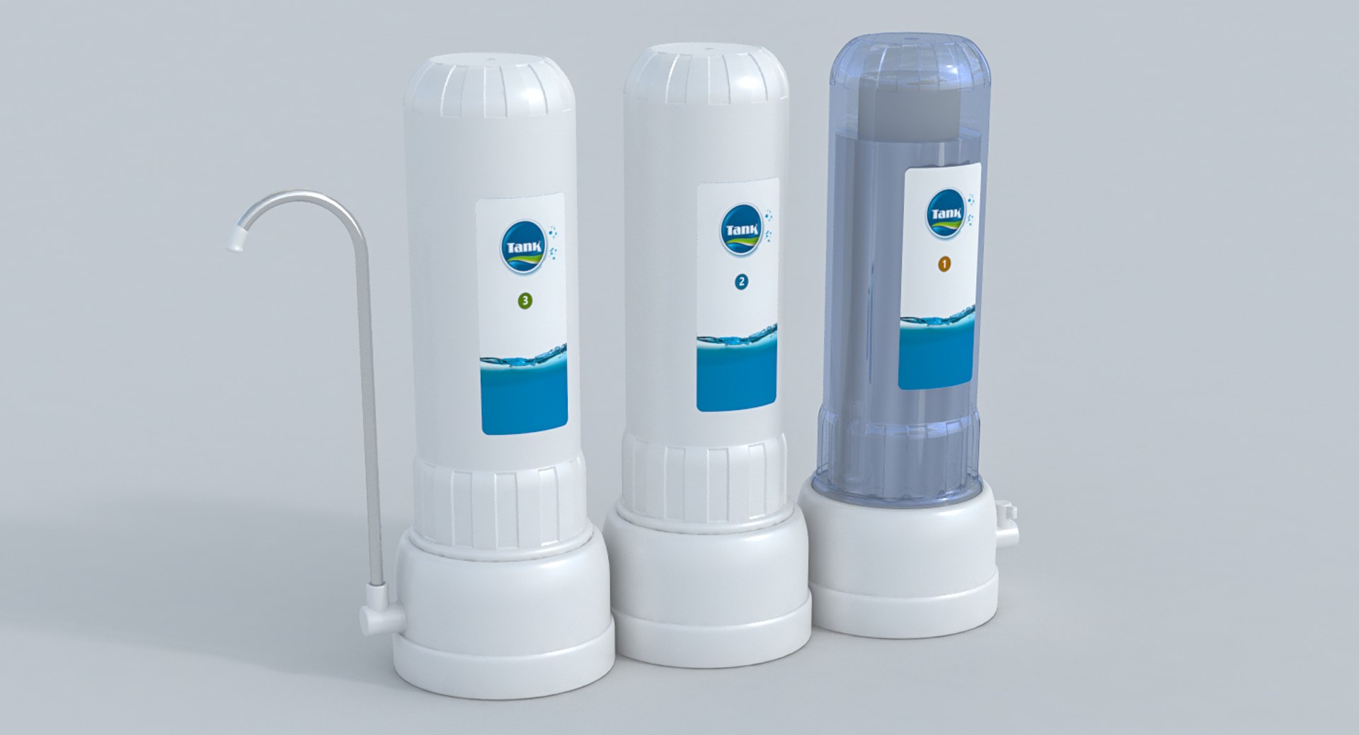 3D Water Filter Model - TurboSquid 1270319