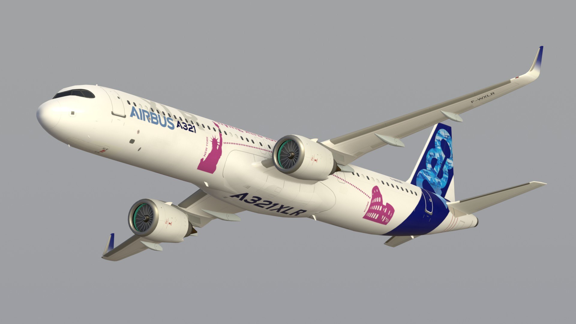 A321 Color House SC 3D Model - TurboSquid 2221502