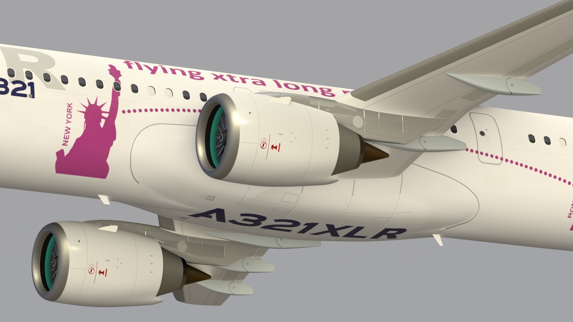 A321 Color House SC 3D Model - TurboSquid 2221502