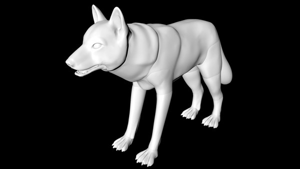 modelo 3d Lobo - TurboSquid 1690084