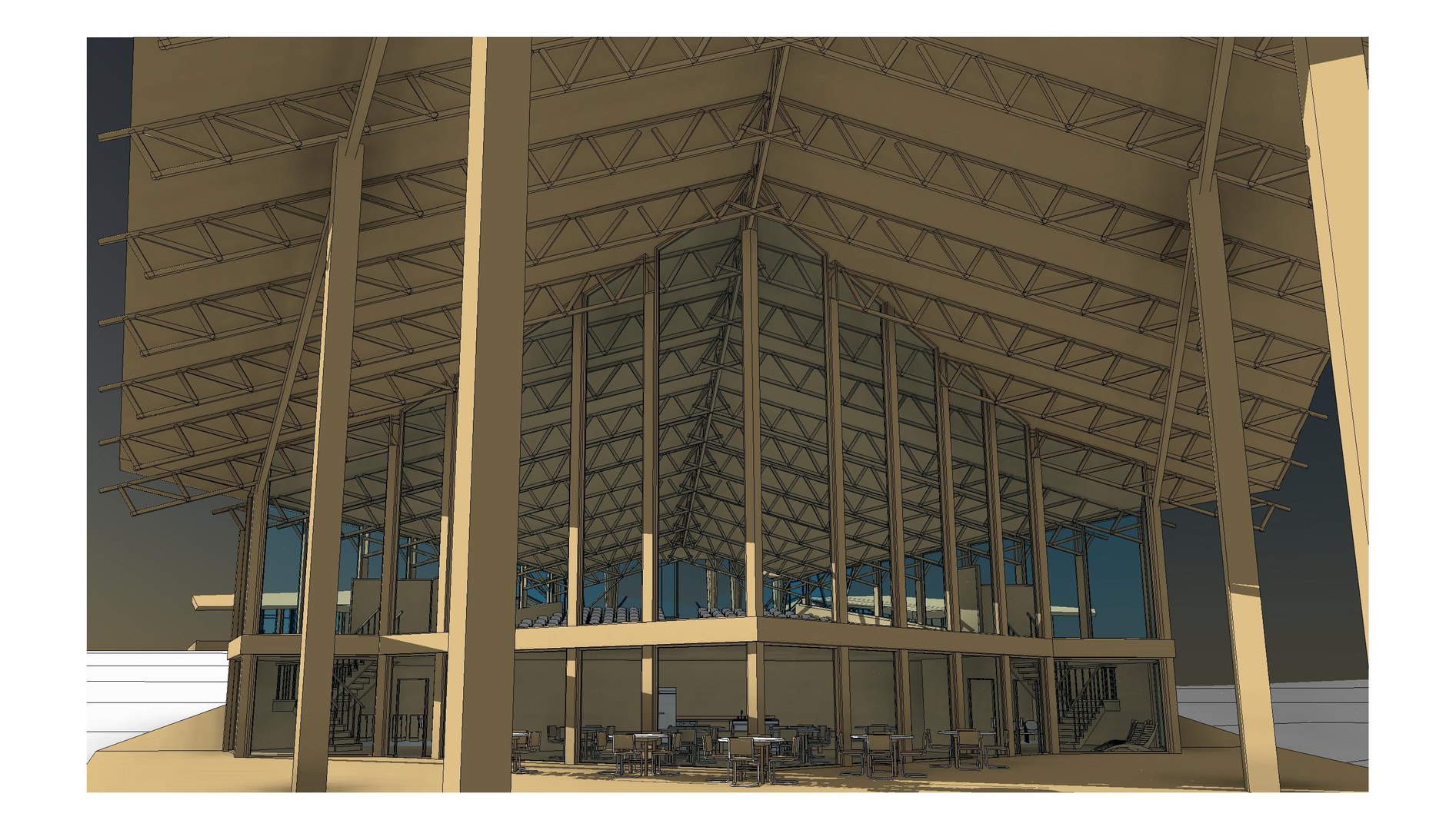 Architectural Science Conference Centre 3d Model