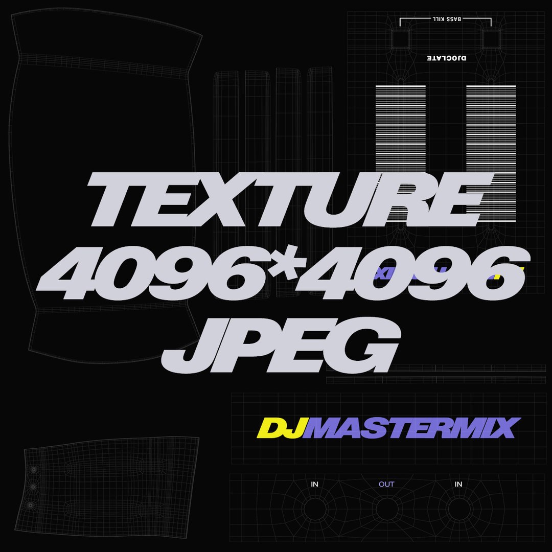 3D Soundboard Small Table Mixer Model - TurboSquid 1205307