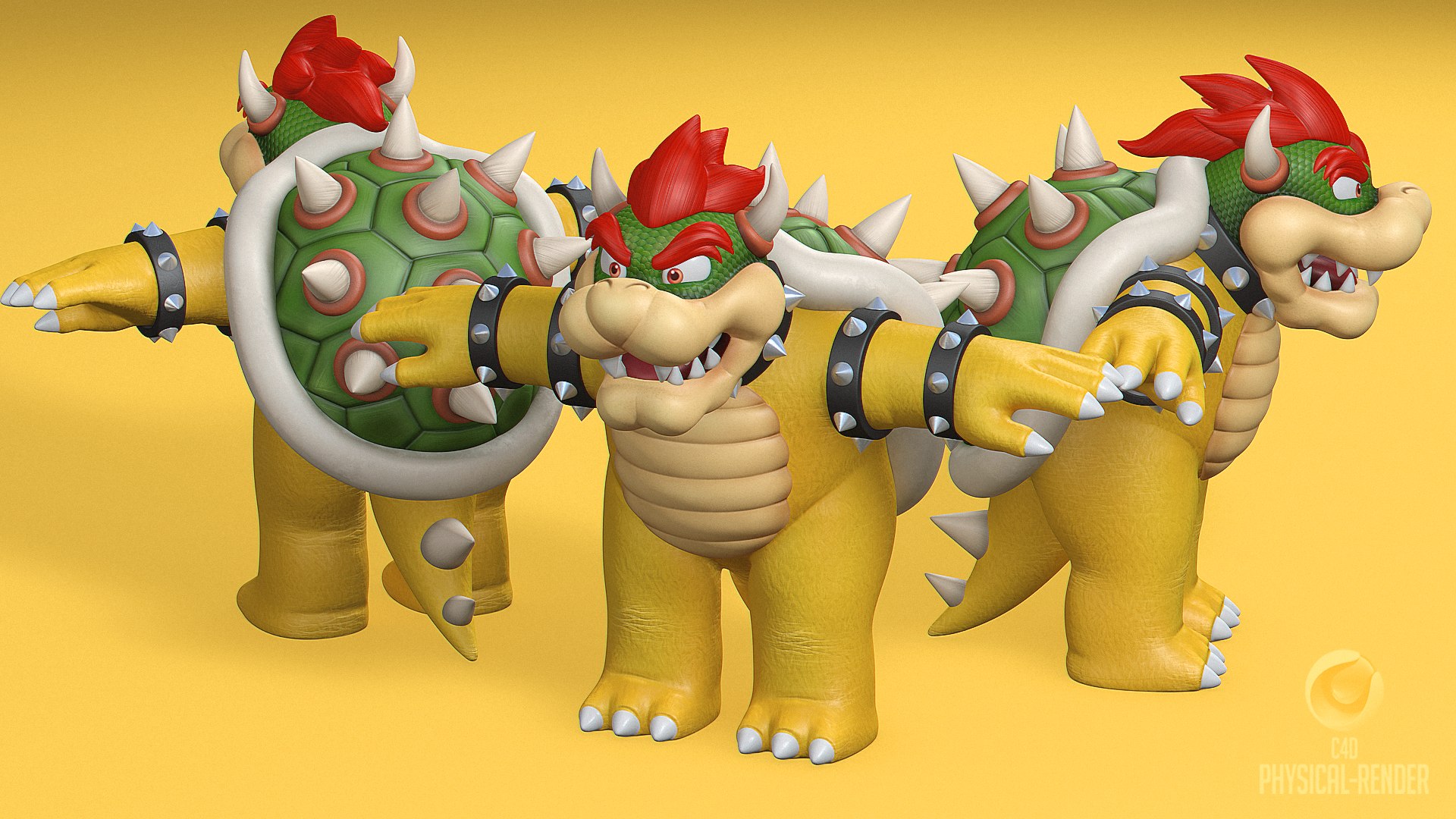 3D Model Bowser Koppa Character Mario Sparks Of Hope - TurboSquid 1934498