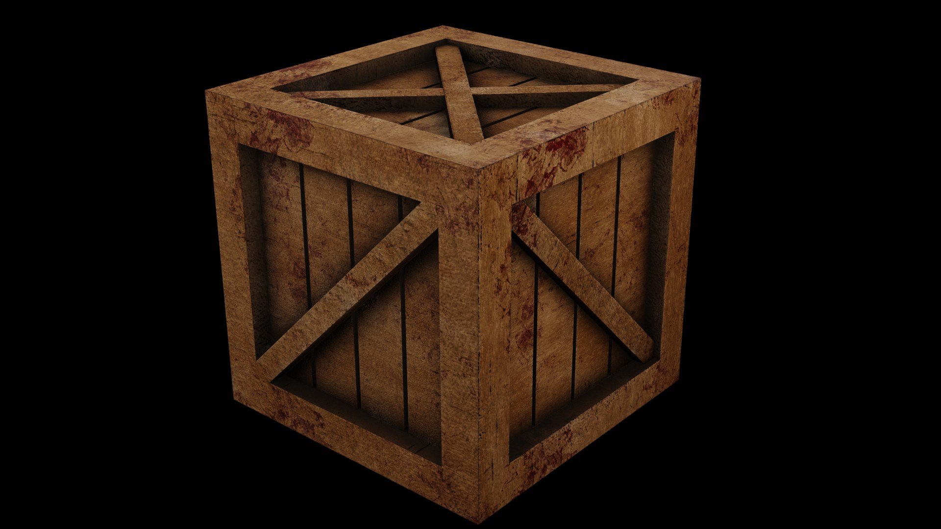 3D Wooden Game Box Model - TurboSquid 1960559