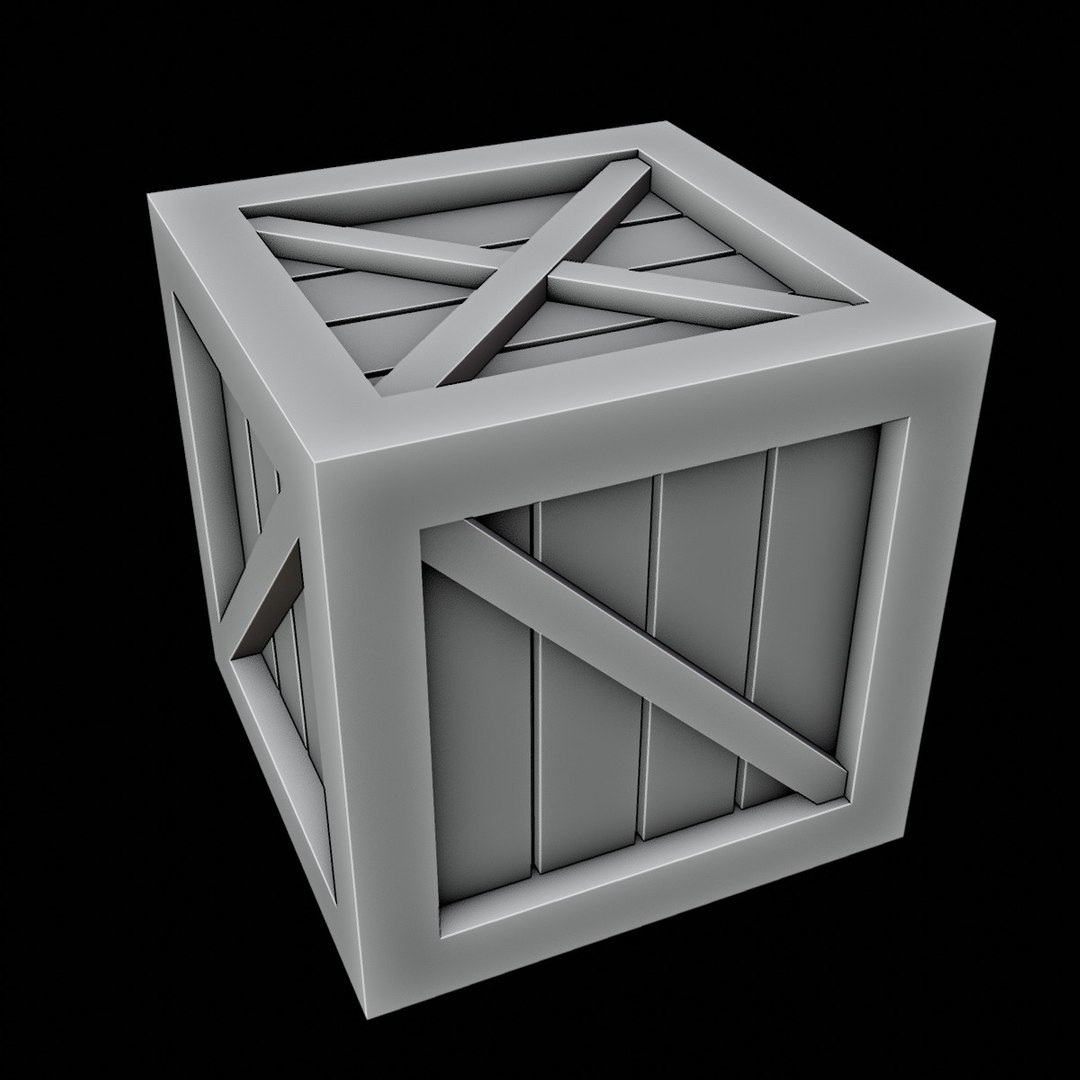 3D Wooden Game Box Model - TurboSquid 1960559