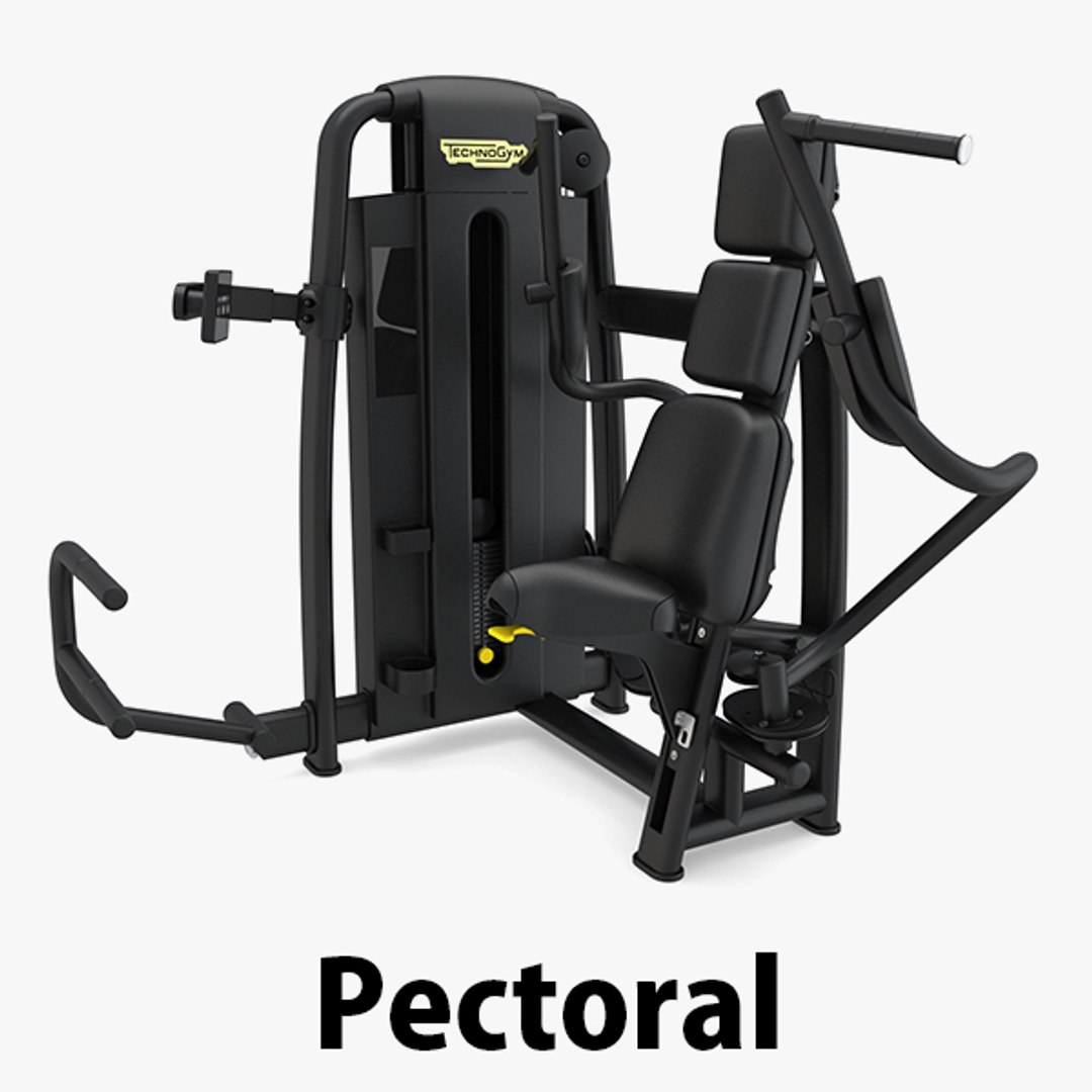 3D - Sp Pectoral Technogym - TurboSquid 1157553