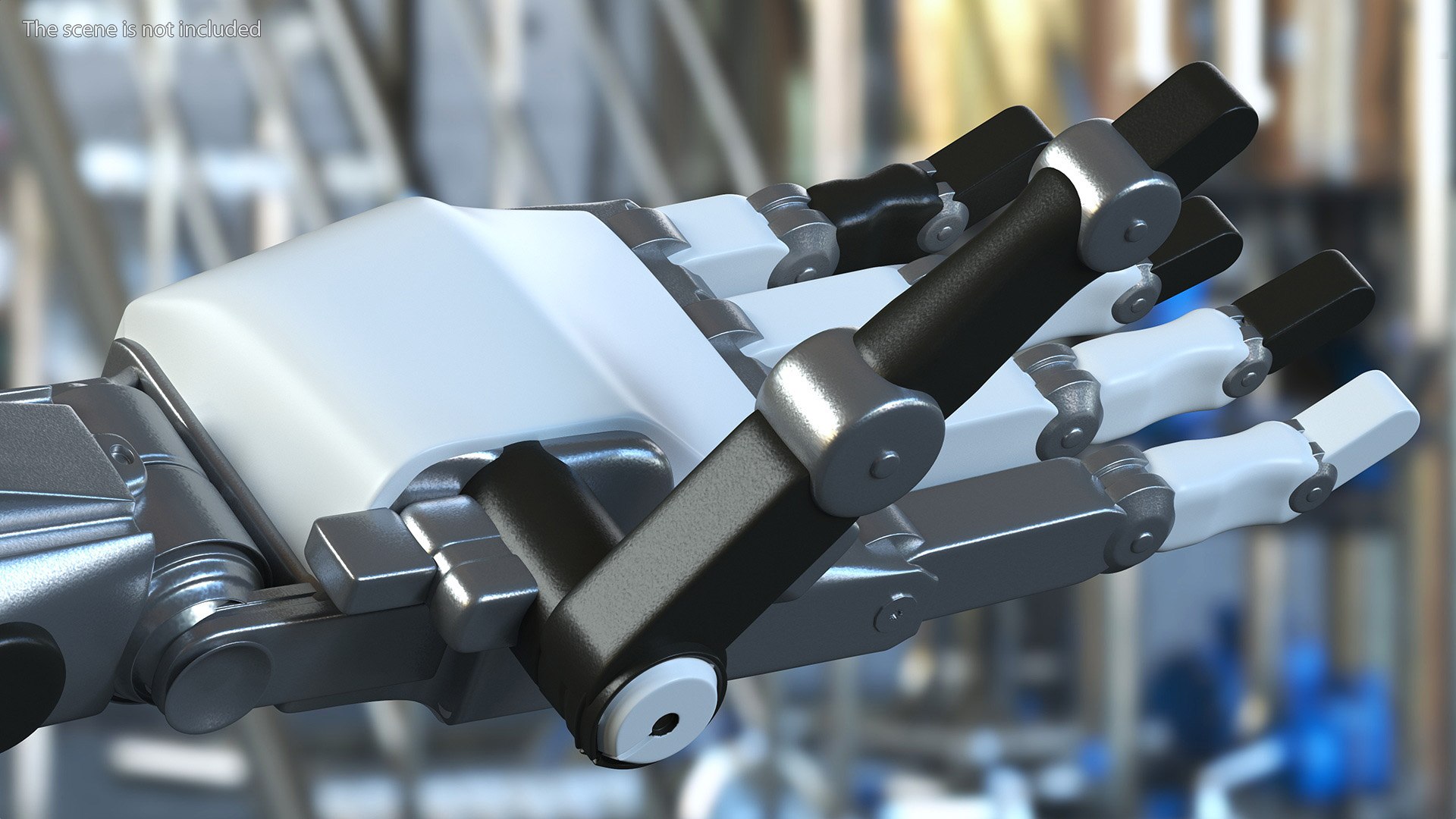 Mechanical Arm Rigged For Cinema 4D 3D Model - TurboSquid 2127289