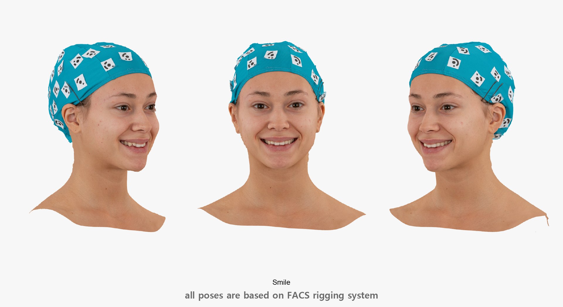 Freya RAW Scans Main Expression Set - 10 Poses Collection Model ...