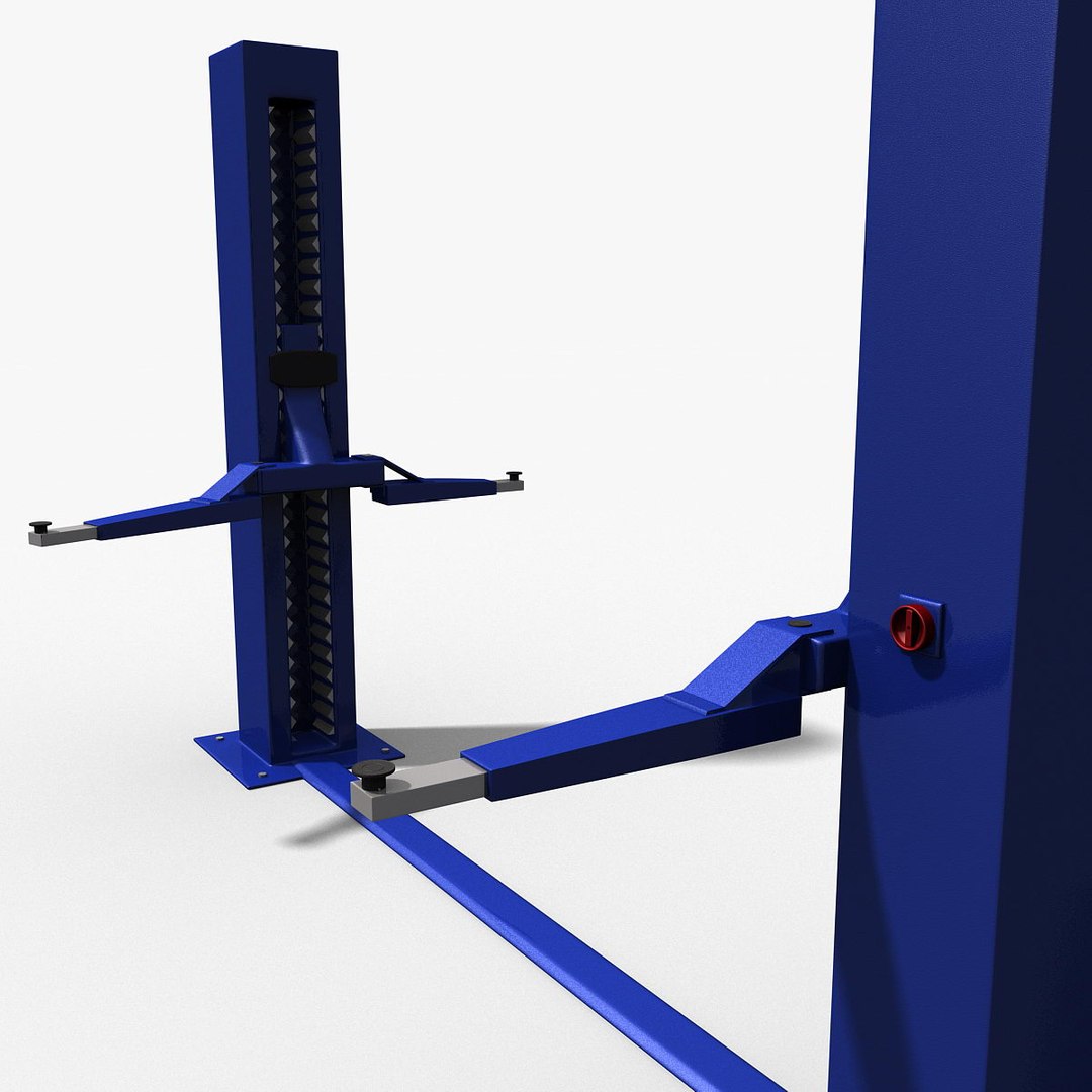 Car Lift 3d Model