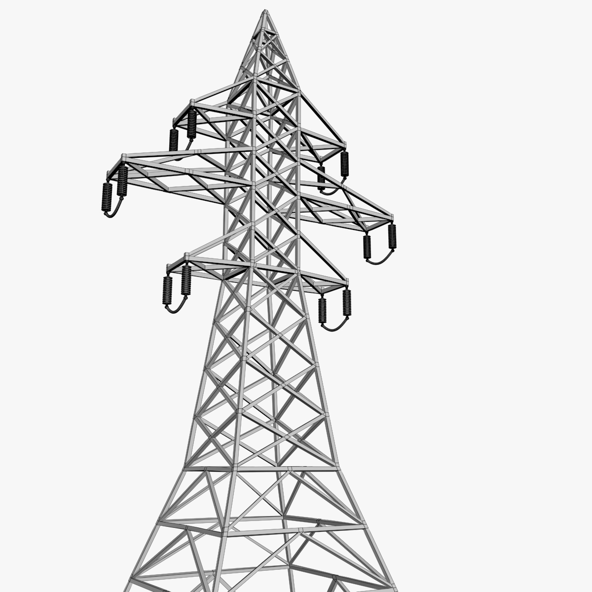 power line 3d model