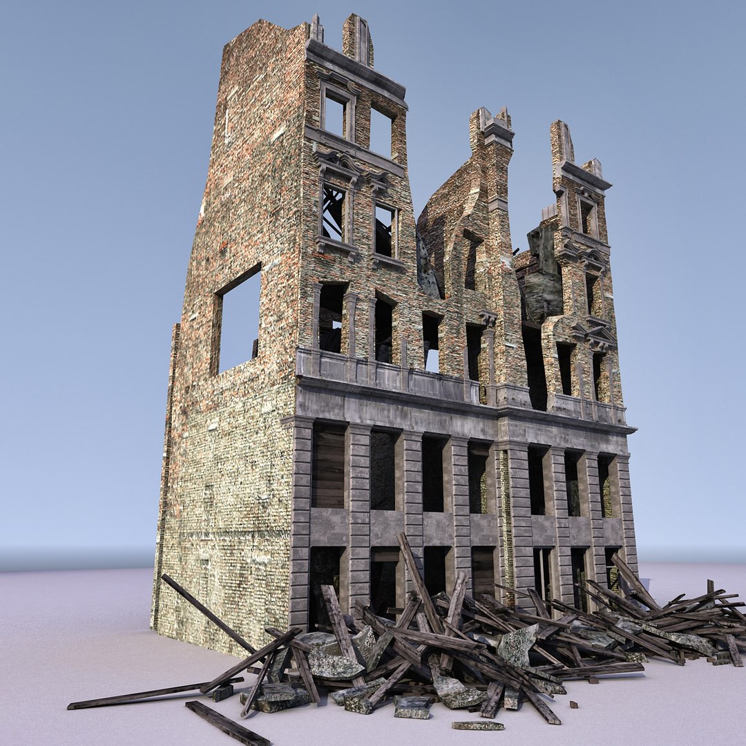 Building Ww2 3d Model