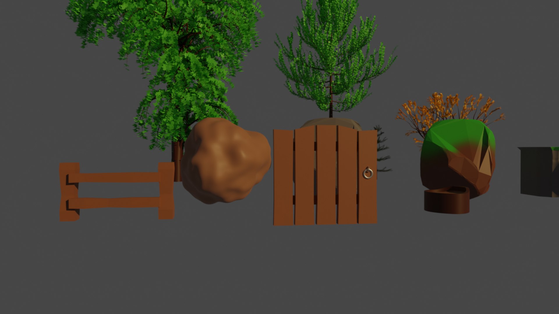 3D Model Stylized Nature Pack 3D - TurboSquid 2287301
