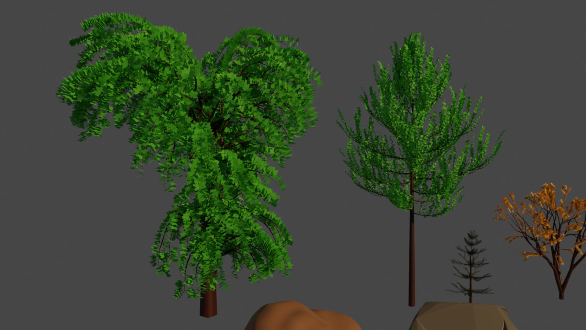 3D Model Stylized Nature Pack 3D - TurboSquid 2287301