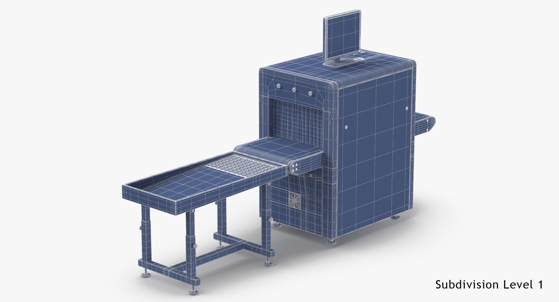 3d x-ray conveyor model
