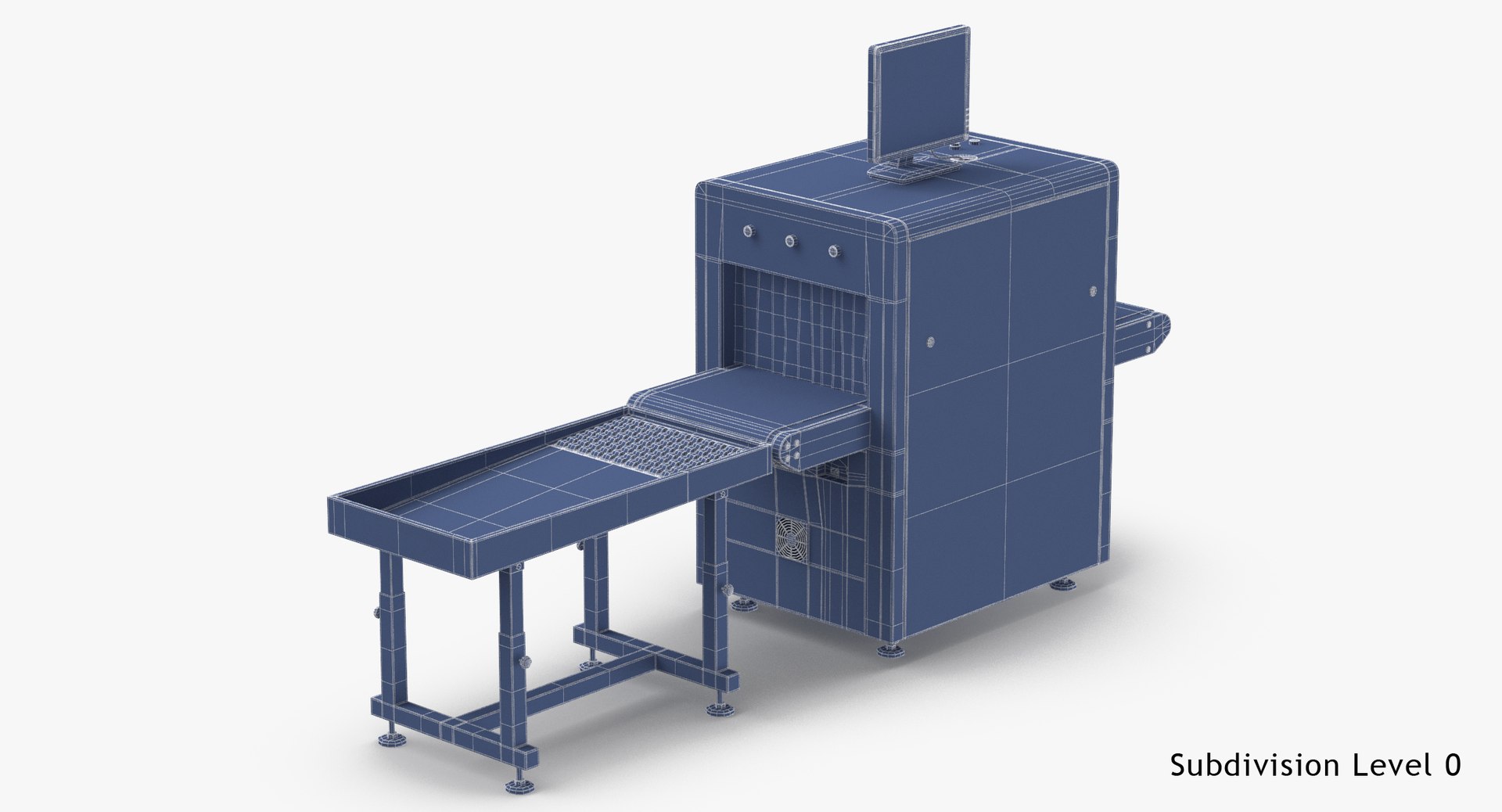 3d x-ray conveyor model