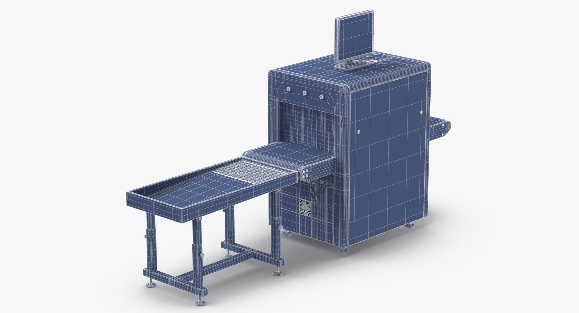 3d X-ray Conveyor Model