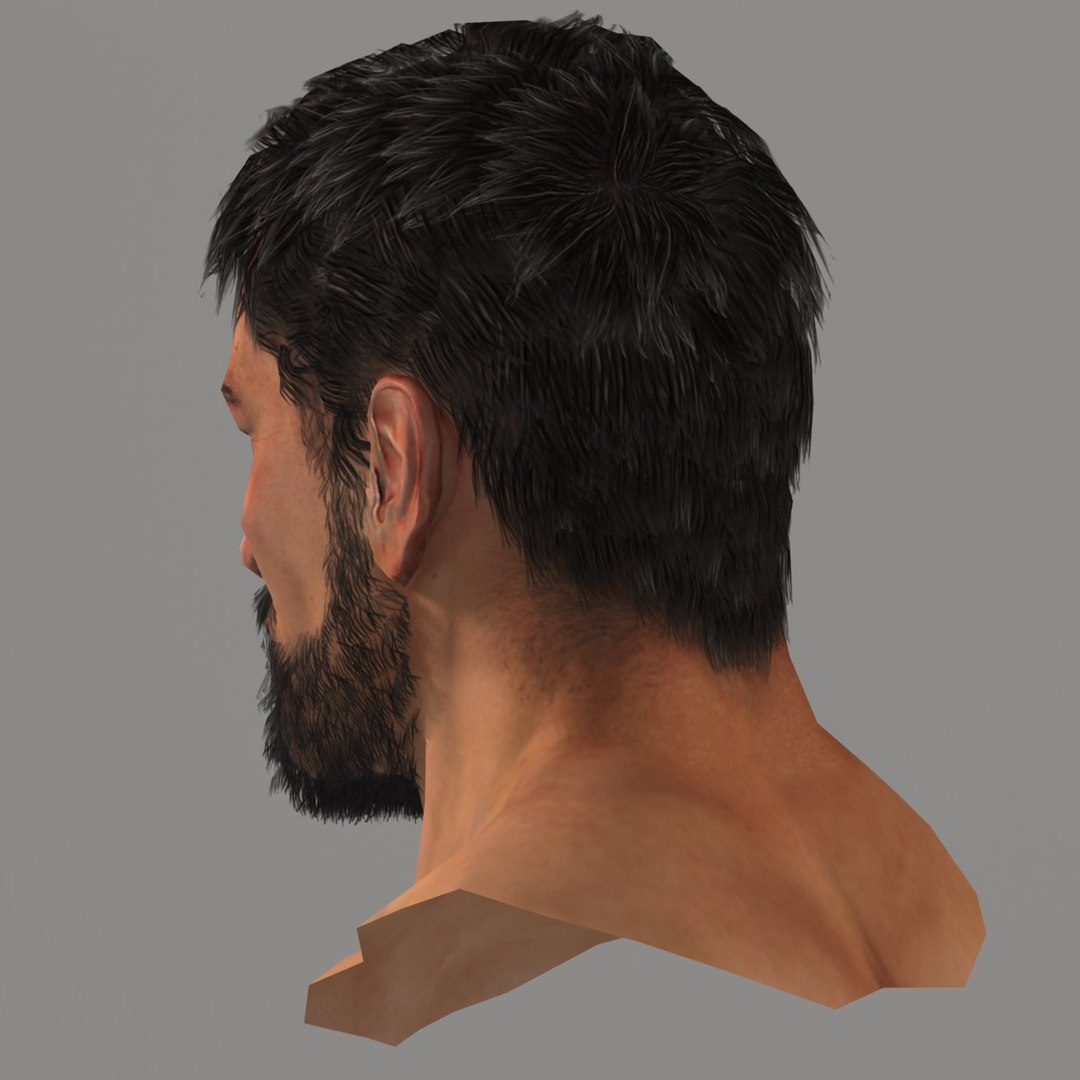 3ds Max Human Head