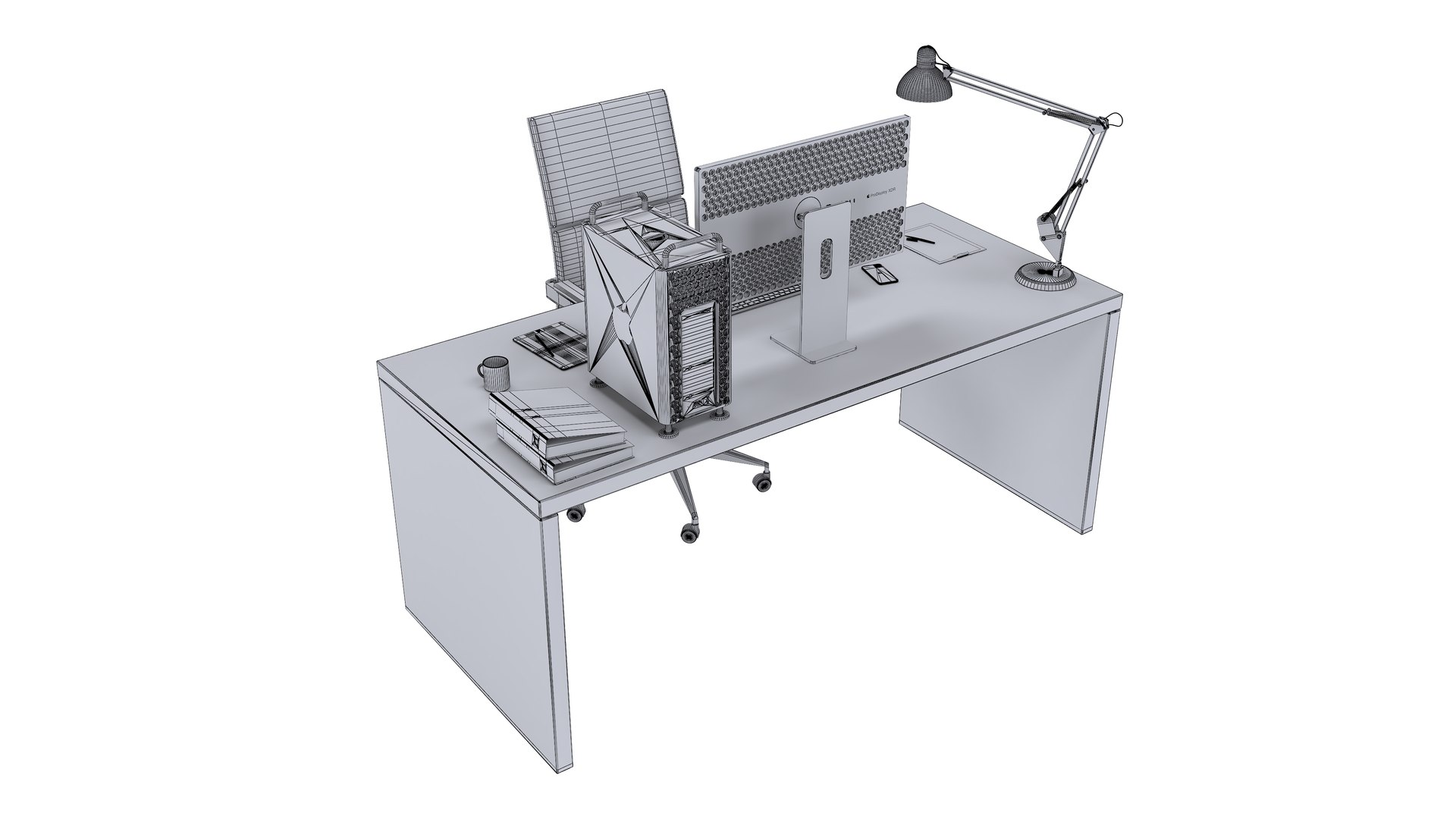 3D Model Workstation - TurboSquid 1933447