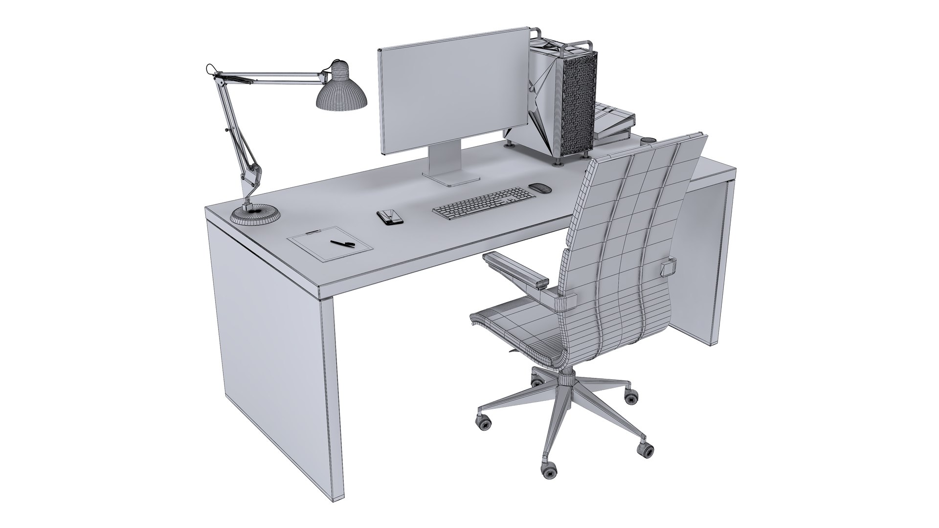 3D Model Workstation - TurboSquid 1933447