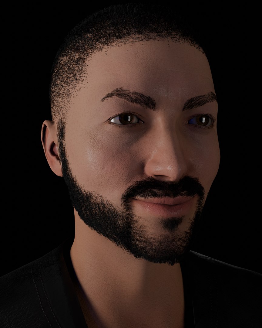 Realistic Character BOB 3D Model - TurboSquid 2254680