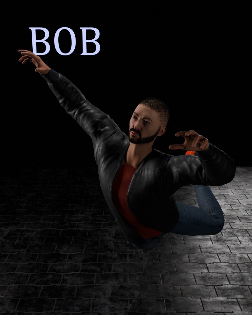 3D Realistic Character BOB 3D Model - TurboSquid 2254680