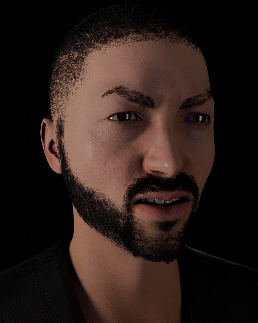 3D Realistic Character BOB 3D Model - TurboSquid 2254680